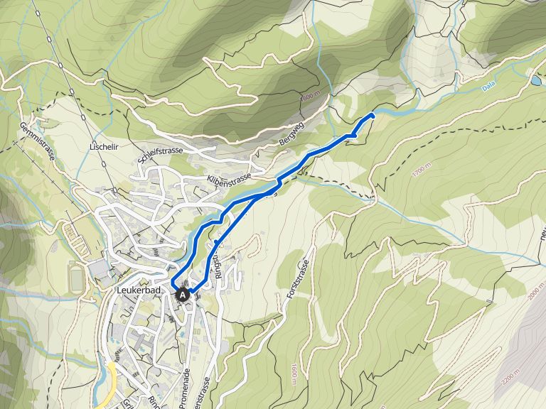 Over the thermal spring way – hiking around Leukerbad | hike | Komoot